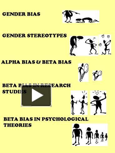 GENDER BIAS Presentation Free To View