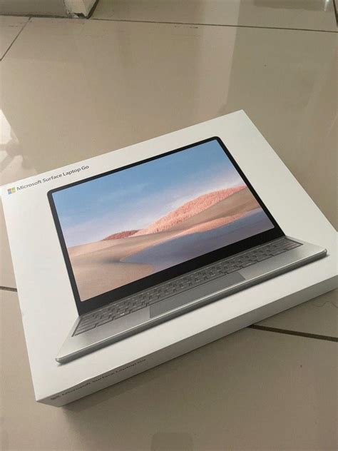 Box Only Microsoft Surface Laptop Go Computers Tech Laptops Notebooks On Carousell