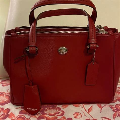 Coach Bags Coach Cherry Red Satchel Poshmark