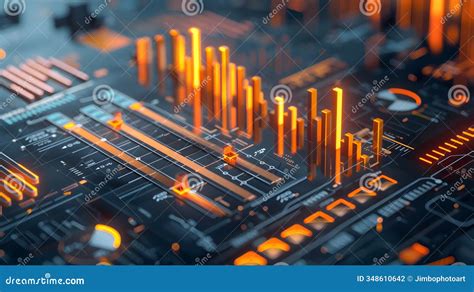 Data Analysis Process Abstract Charts And Graphs Stock Illustration Illustration Of Metrics