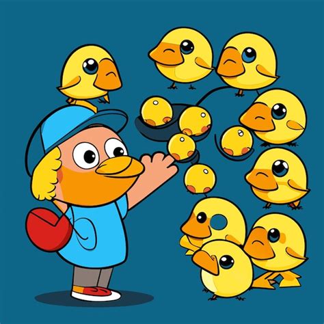 Premium Vector Duckies And Digits Eps Counting Task For Little Learners