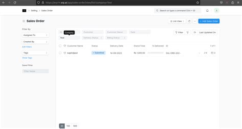 how to set company filter in report view erpnext frappe forum