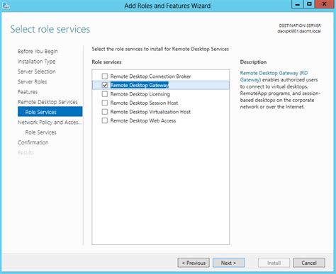 Installing The Microsoft Remote Desktop Gateway Role Service Electric Monk