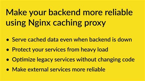 Make Your Backend More Reliable Using Nginx Caching Proxy Rprogramming