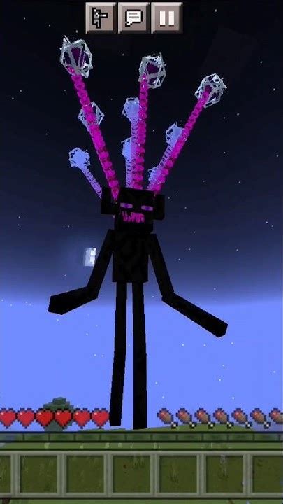 Titan Endermannomod Minecraft Shorts Viral Youtube