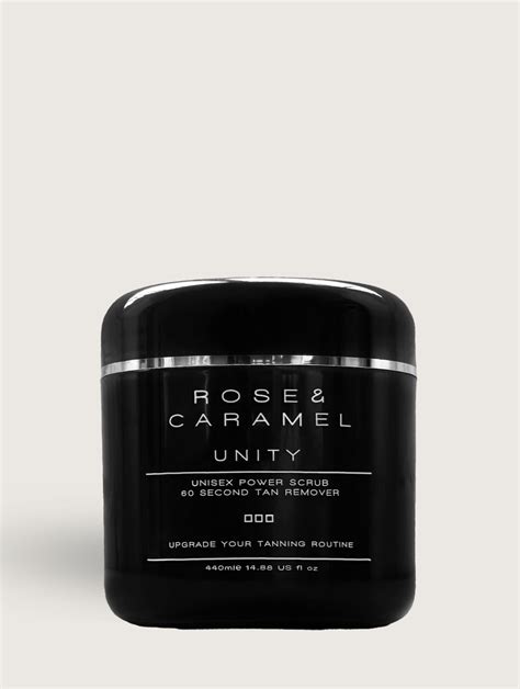 rose and caramel unity excel power scrub 440ml roseandcaramel
