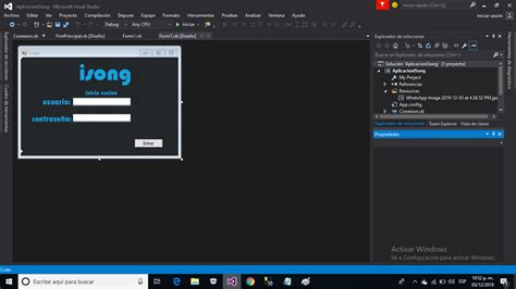 Visual Basic Ayuda Con Un Login En Sql Server Y Visual Basic