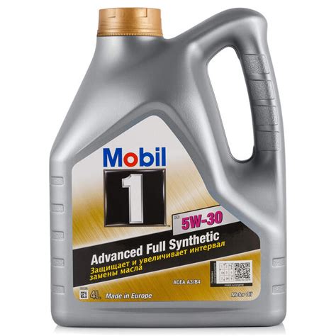 Моторное масло Mobil 1 FS 5W-30 1л купить по низкой цене в Москве ...