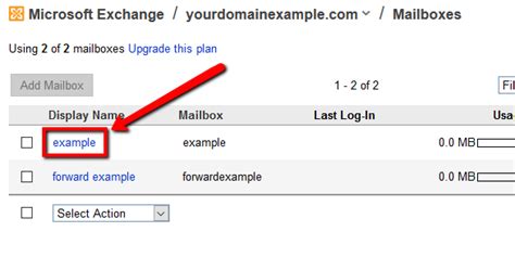Set Up Microsoft Exchange Email Forwarding