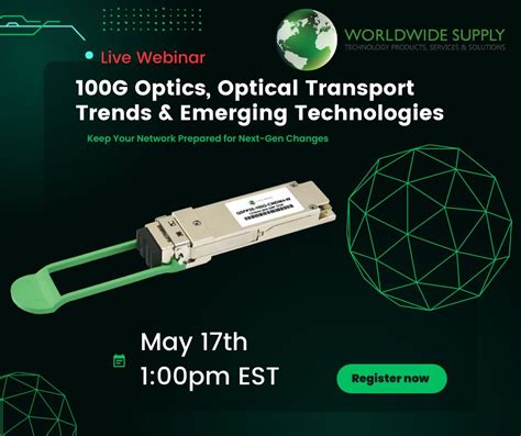 Worldwide Supply On Linkedin Webinar Optics Networking