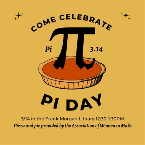 Come Celebrate Pi Day Mathematics