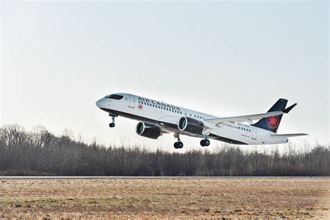 Air Canadas First Airbus A220 300 Takes To The Skies Aviation24be