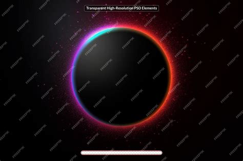 Premium Psd Eclipse Vector Background