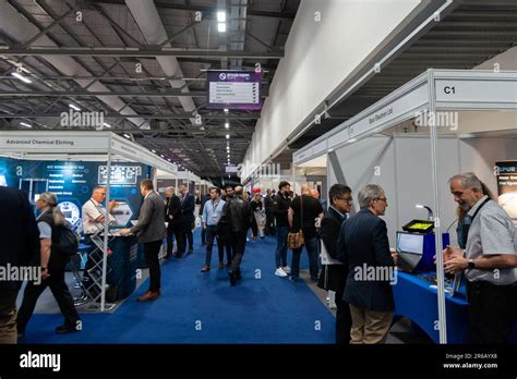 Stands At Space Comm Expo 2023 Space Technology Event In The Farnborough International