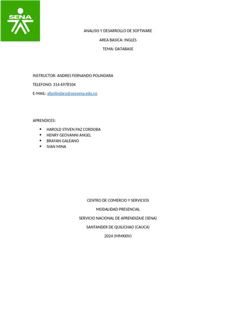 database english pdf