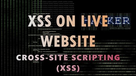 Xss Hunting On Live Website Cross Site Scriptingxss Tutorial