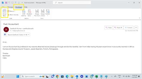 How To Save Mail Attachment In A Folder By Using Vba Button