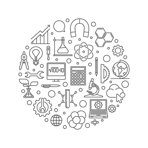 Stem Science Technology Engineering And Math Vector Banner 12777804