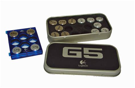 Logitech G5 Laser Mouse Tuning Tin Of Weights Only — 4surpluscity