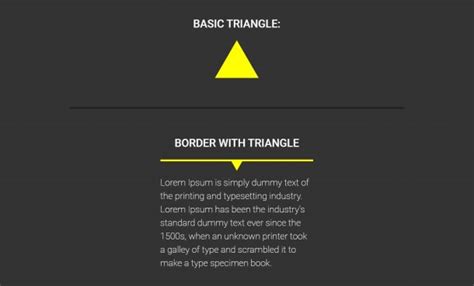 23 css triangle examples with source code onaircode