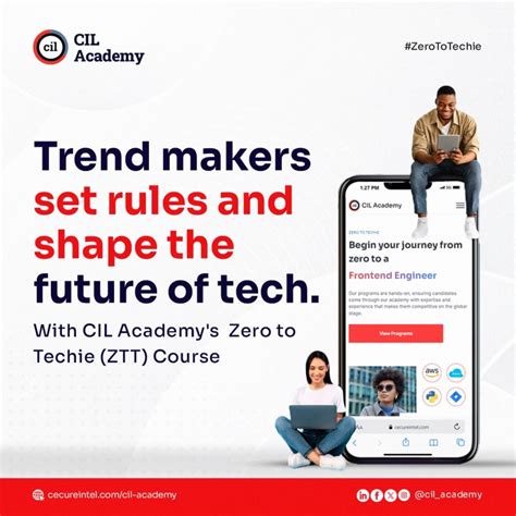 Cilacademy Zerototechie Techinnovation Futuretech Cil Academy