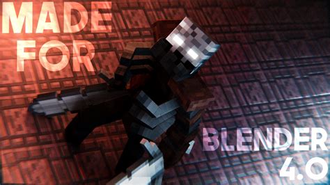 Mutant Wither Skeleton Rig Blender 40