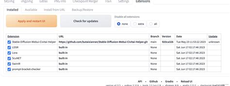 stable-diffusion-webui远程访问、插件在线安装_assertionerror: extension access ...