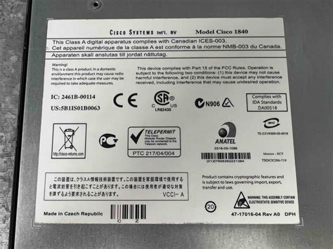 CISCO 1800 Series Interscambio Srl