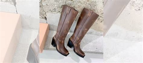 Miu Miu кожаные сапоги купить в Москве Личные вещи Авито