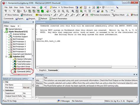 Ansys WorkBench To CAX VCollab Document Documentation