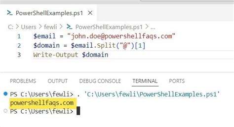 How To Substring In Powershell