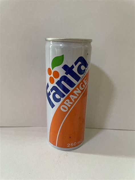 Yahooオークション 空缶 昭和レトロ ファンタオレンジ 1989年製造