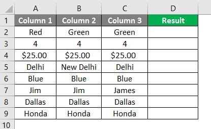 Matching Columns In Excel How To Match Columns In Excel