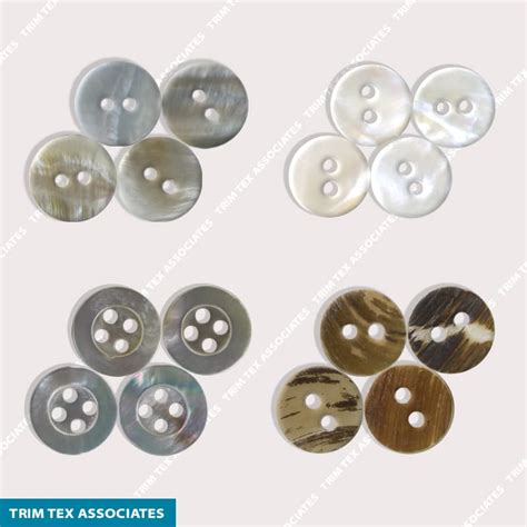 Shell Button Trim Tex Associates