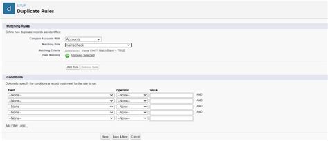 Create Duplicate Rules In Salesforce Salesforce Mamba