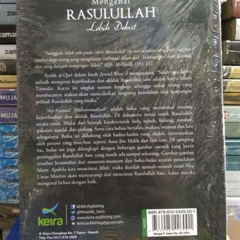 Promo Mengenal Rasulullah Lebih Dekat Biografi Muhammad Saw Syamail Muha Diskon 23 Di