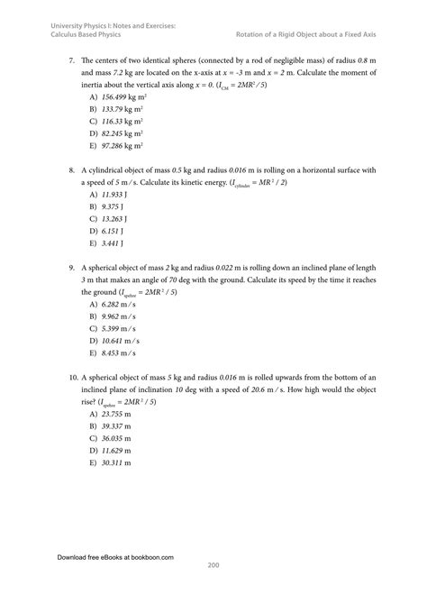 University Physics I Notes And Exercises T Kruyok Page Flip PDF Online PubHTML