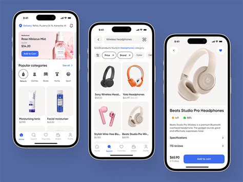 Marketplace Mobile App By Ronas It Ui Ux Team On Dribbble