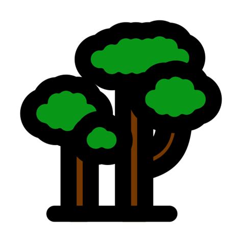 Tree Generic Outline Color Icon