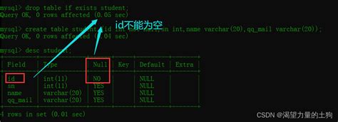 MySQL数据库数据库约束 mysql唯一约束字段为null CSDN博客