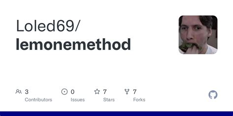 github loled69 lemonemethod