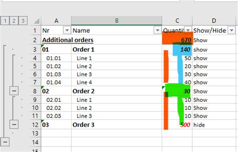 Excel Subtotal On Filtered Rows Stack Overflow