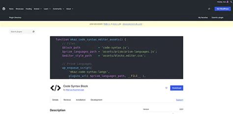 code syntax block 程式碼區塊外掛程式 麥克斯與沃普雷司