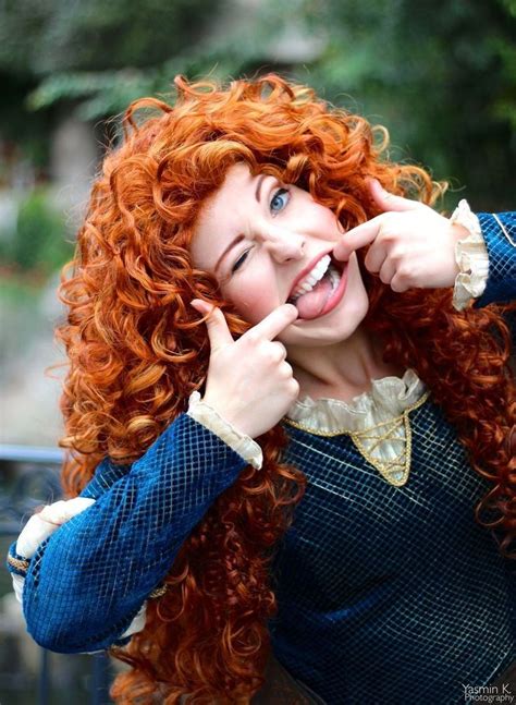 Merida Disney Cosplay Merida Cosplay Beautiful Red Hair