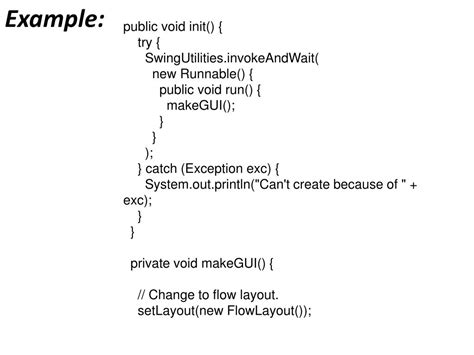 Ppt Java Swing Powerpoint Presentation Free Download Id6468812