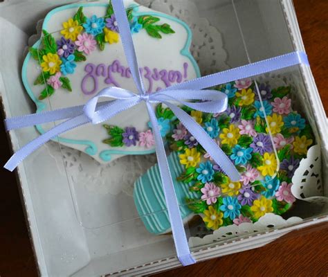 მისალოცი და ყვავილი ორცხობილა Mioshop