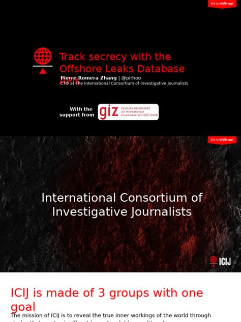 Track Secrecy With The Offshore Leaks Database Apis Icij Pdf