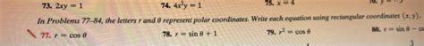 solved the letters x and y represent rectangular