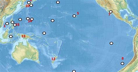 7 клас Практична робота №12 Позначення географічних обєктів та течій океанів на контурній