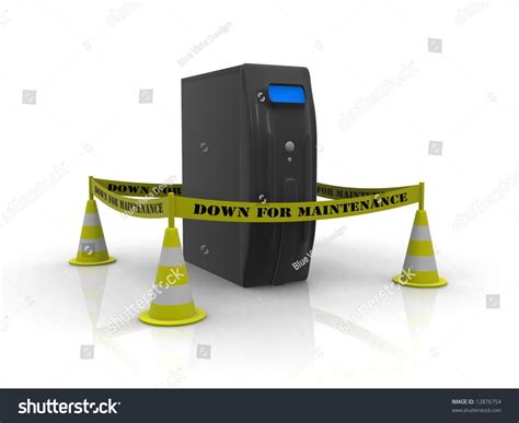 Server Down For Maintenance Stock Photo 12876754 Shutterstock